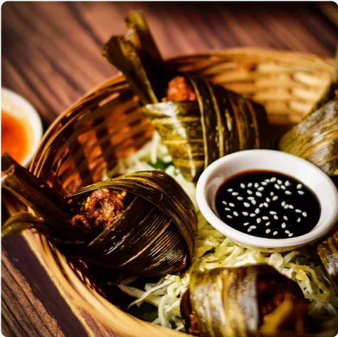 Deep Fried Pandan Chicken